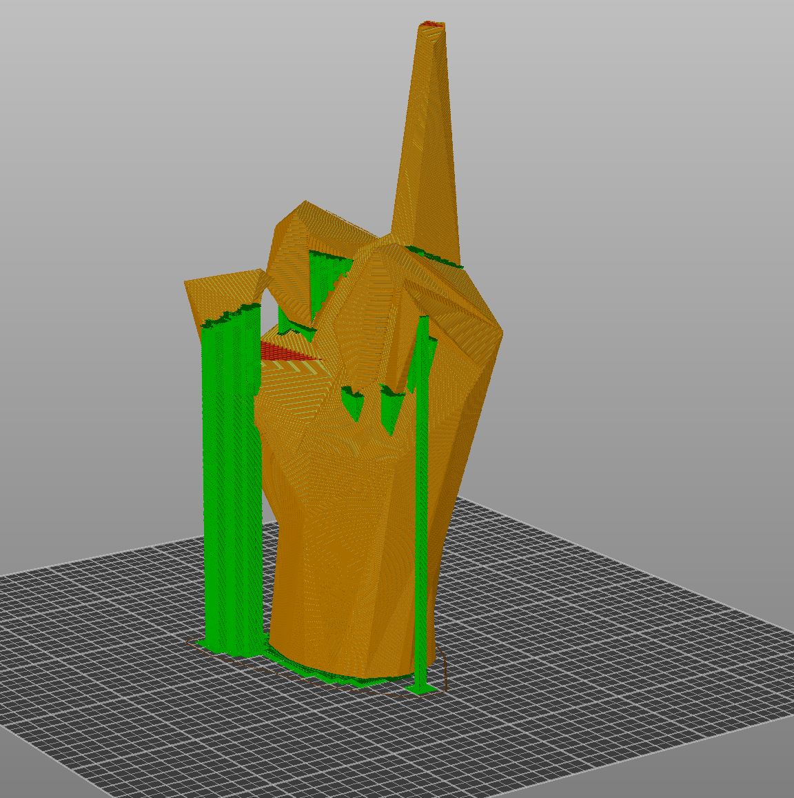 Low Poly Middle Finger par SW3D | Téléchargez gratuitement un modèle ...