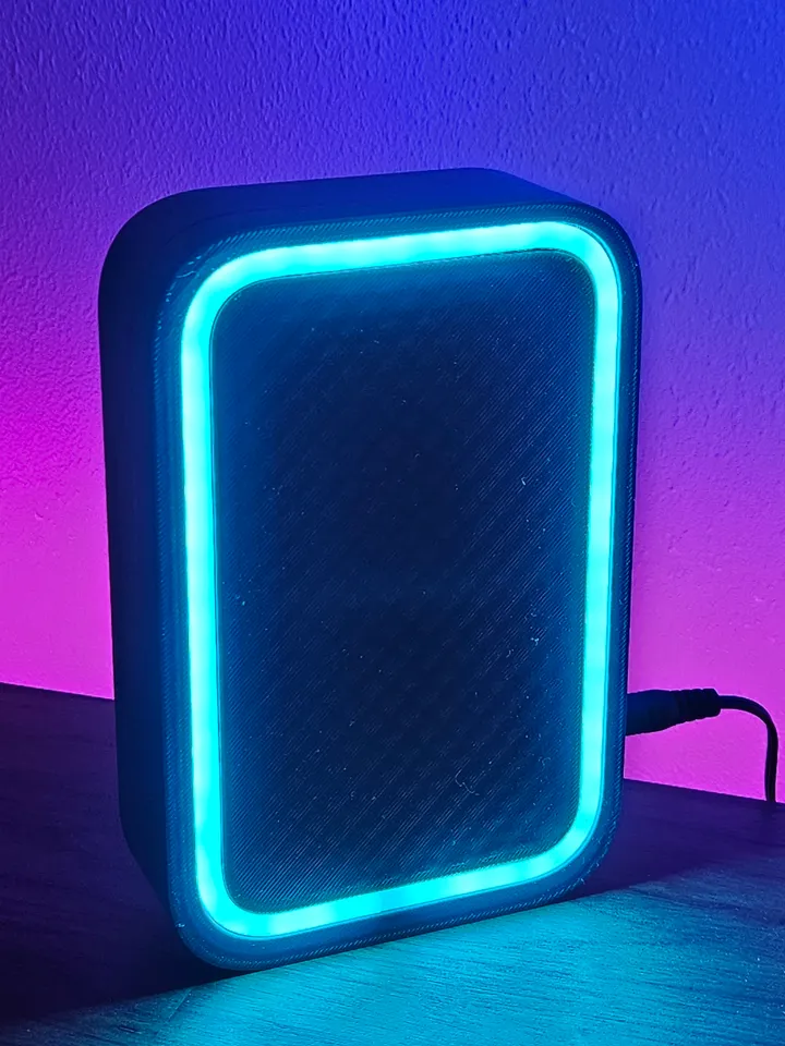 LED display plate by LutraVulgaris | Download free STL model ...