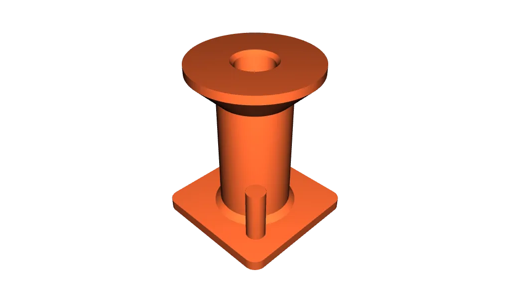 Cotton spool by Tomáš Čermák | Download free STL model | Printables.com