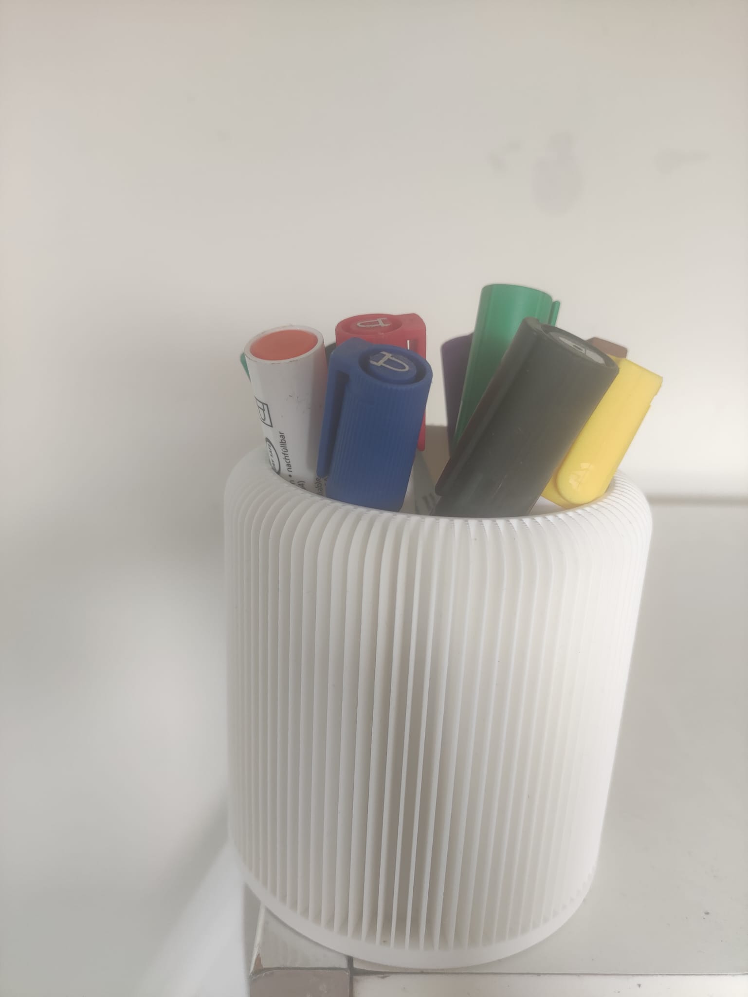 Pen Holder with optical shadow effect by - - | Download free STL model ...