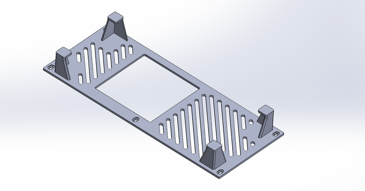 CR-10/S Control box bottom plate with legs by Jertzuu | Download free ...