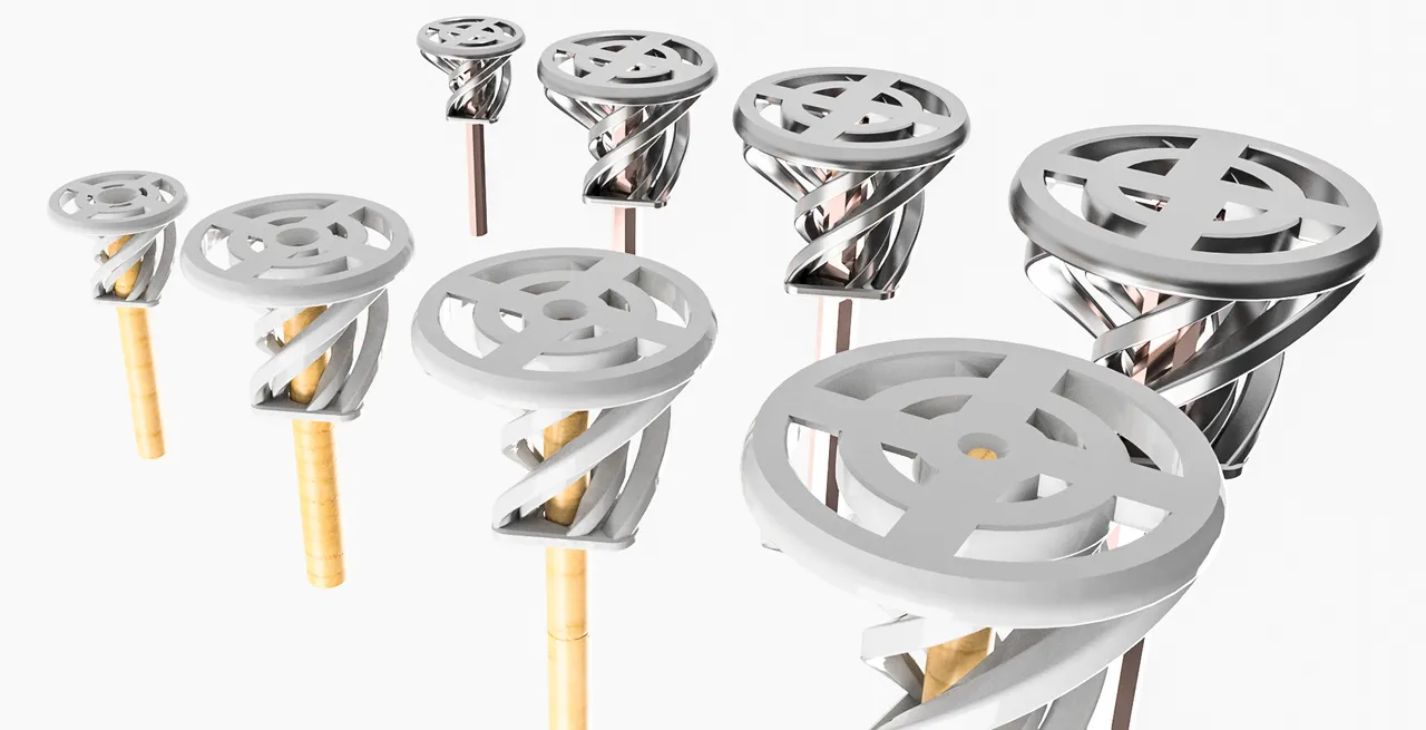 Stirring rod/ mixer for paint & epoxy support free (fully printable ...