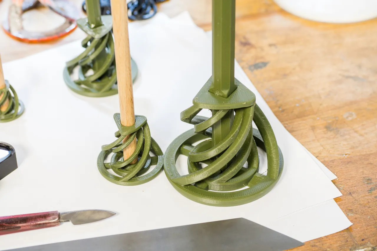 Stirring rod/ mixer for paint & epoxy support free (fully printable ...