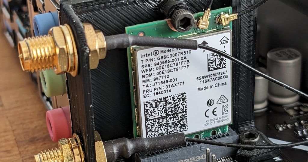 Asus Prime X670-P vertical M.2 Key E bracket by ecsv | Download free ...