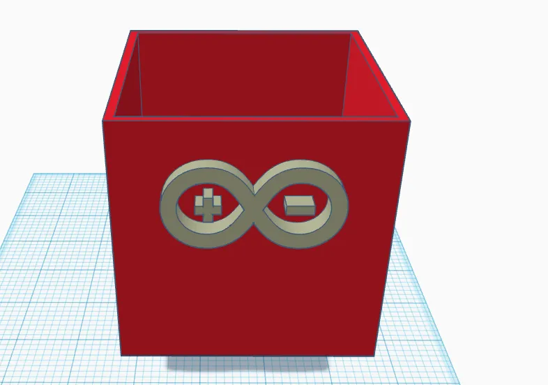 Box with Arduino logo on it by Elijah577 | Download free STL model ...