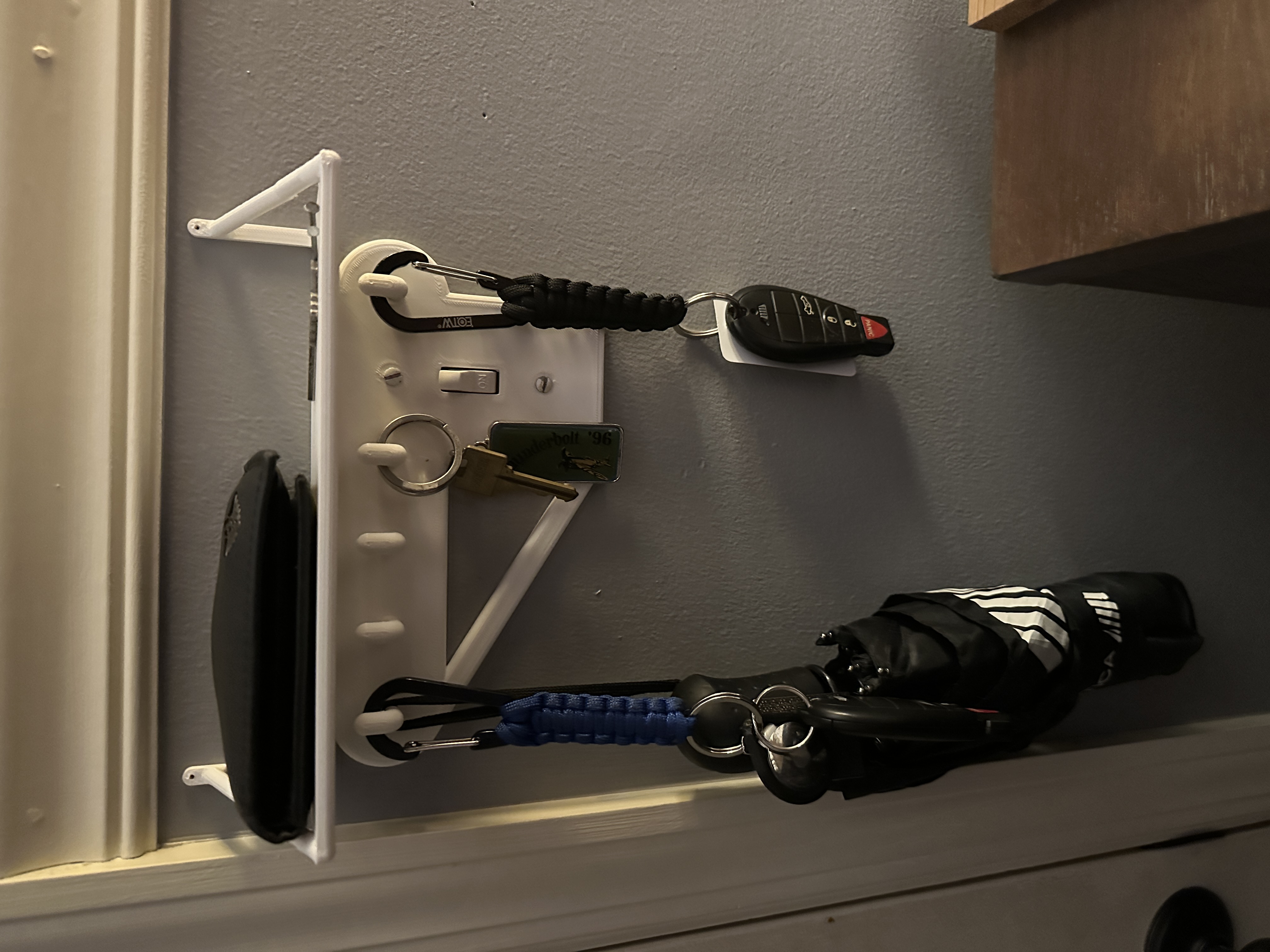 Light Switch Cover With Hooks and Shelf by GamerGuy95 | Download free ...