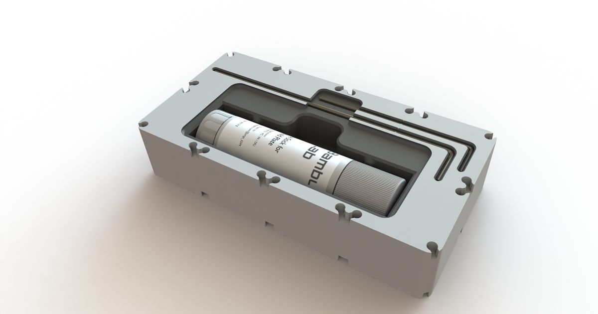 MMSS 2x4 Module - Glue Stick and Hexagonal Keys by Jorge | Printables Store