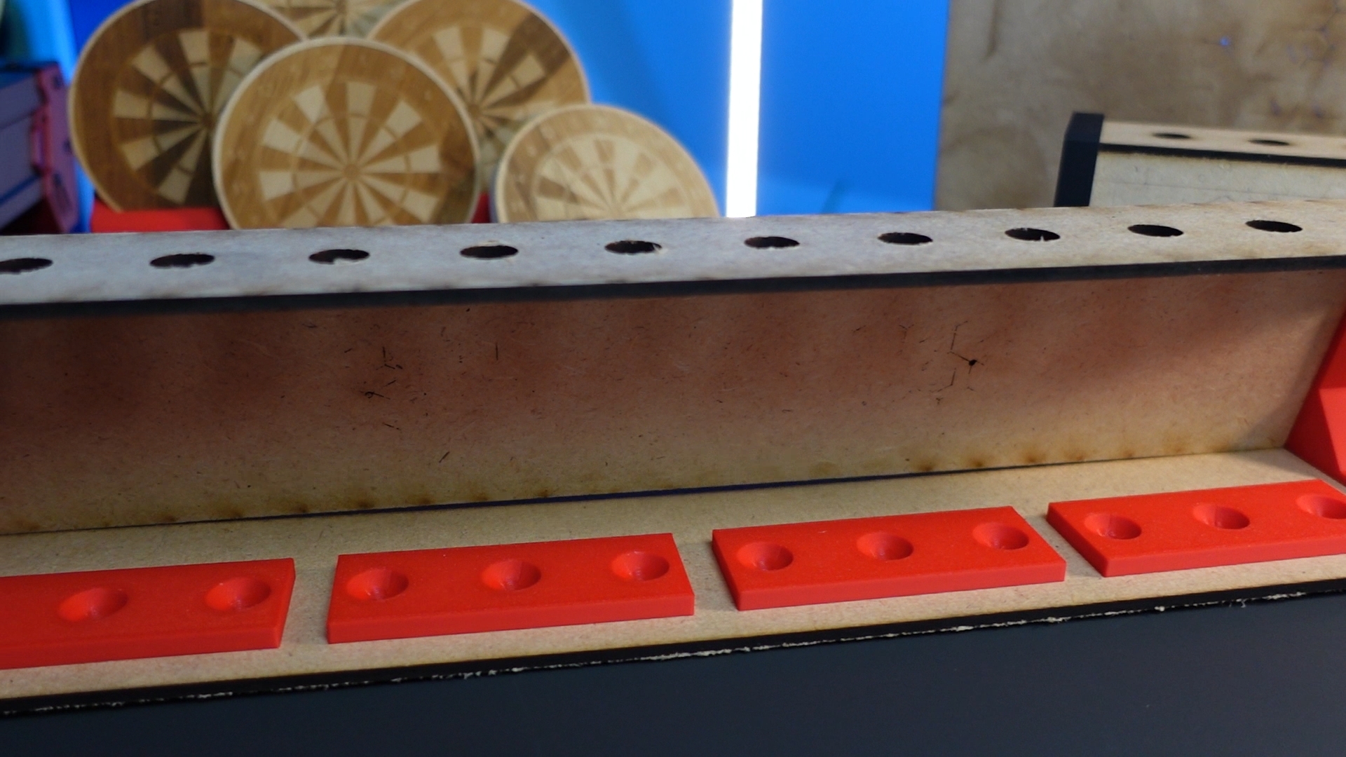 dartstand for 12 darts - laser cutter and 3d printer combination by ...