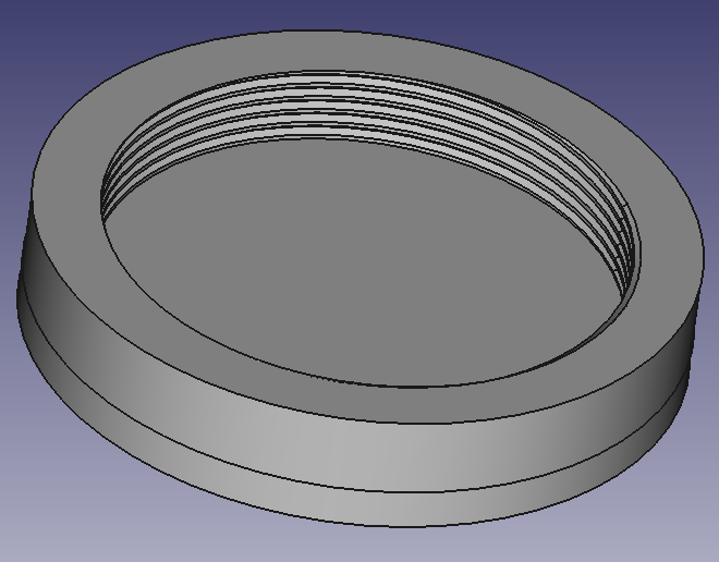 CS lens thread cover by Luky Smrček | Download free STL model ...