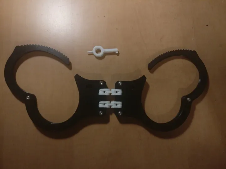 Heavy double chain handcuffs remix (fasteners, no glue) by PapaYankee ...