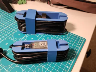 USB Cable Spool (Extra Large) by MboarderM | Download free STL model ...