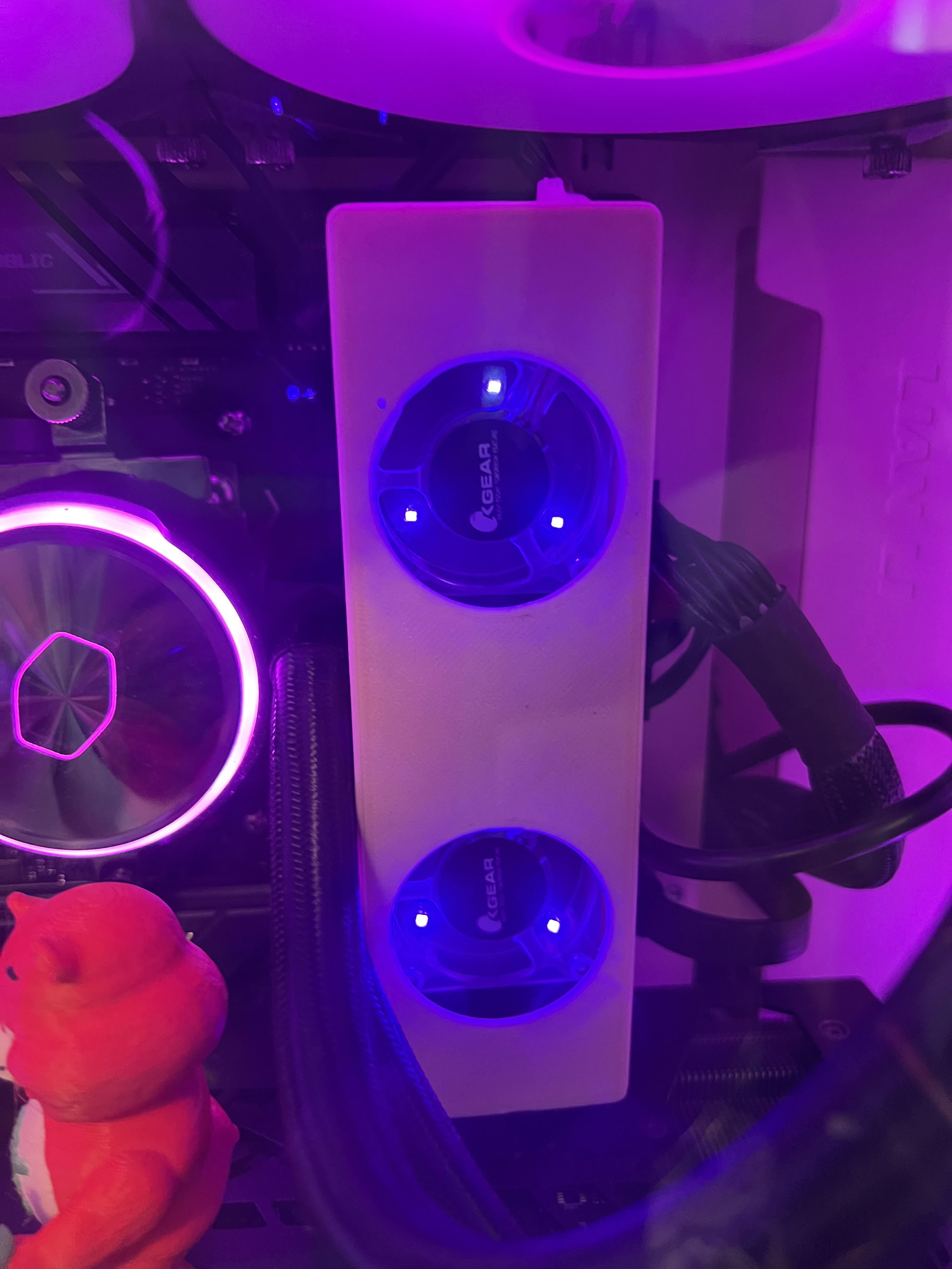 Dual 40mm Fan PC Ram Cooler by Blake3DPrinting | Download free STL ...