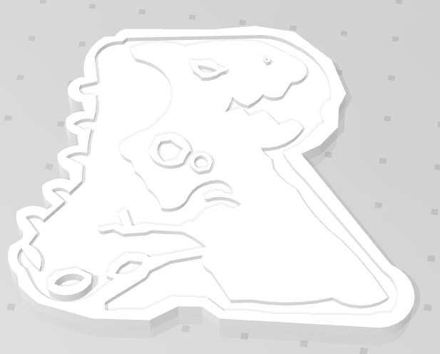 RARE RAREosaurious Badge by R3V3RS3R | Download free STL model ...