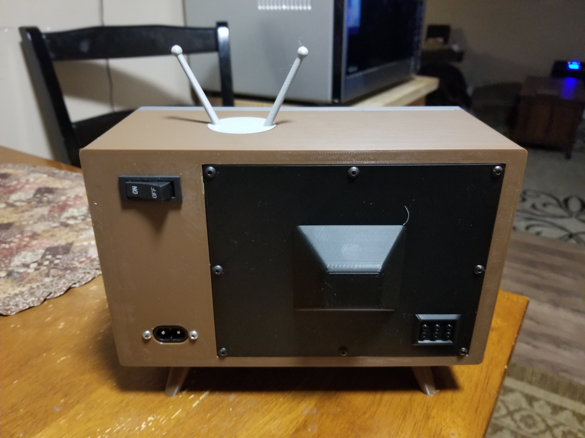 RETRO TUBE TV LITHOPHANE BOX by Big Dog Custom Creations | Download ...
