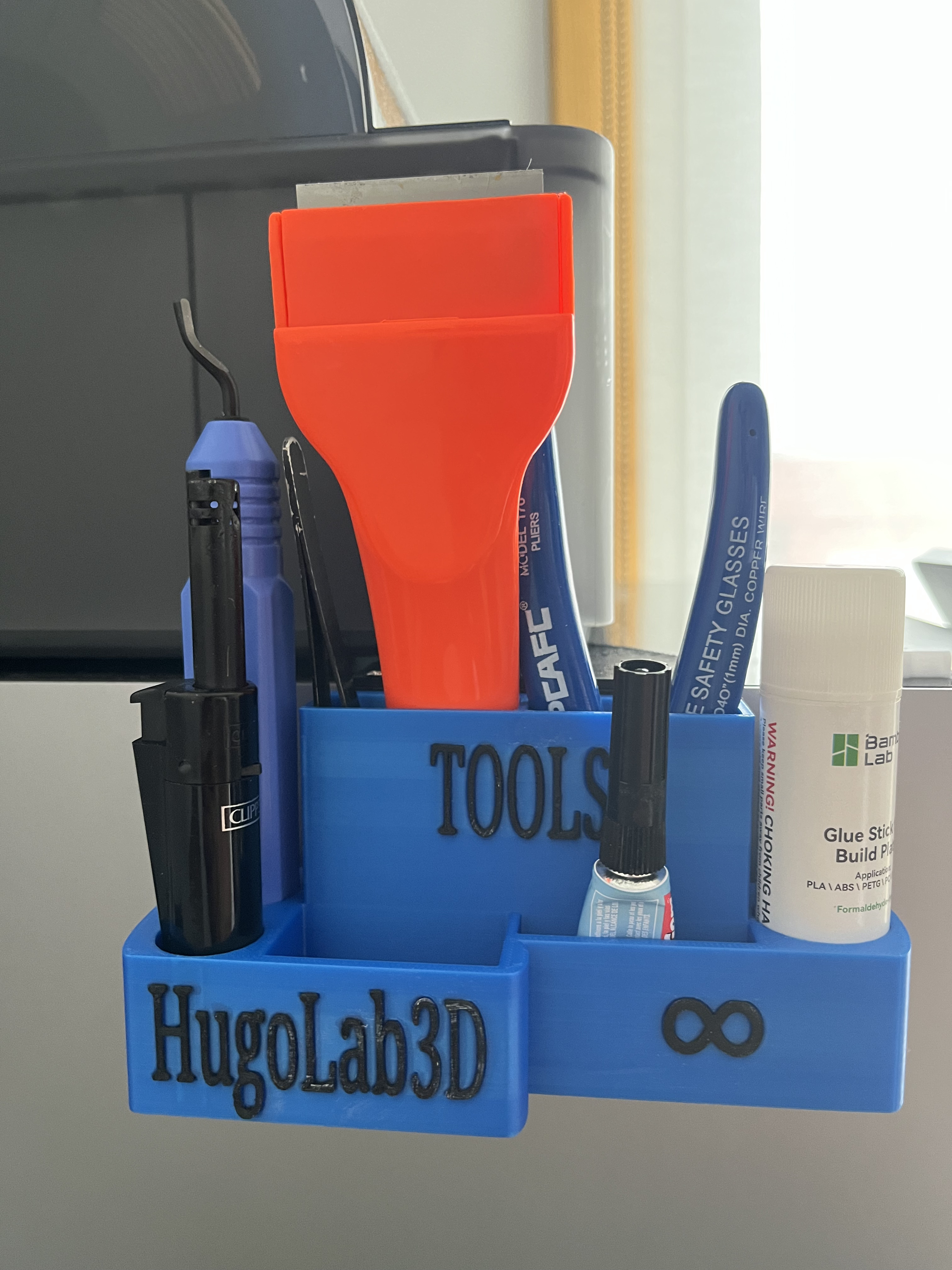 Tool box and support with magnets by HugoLab3D | Download free STL ...