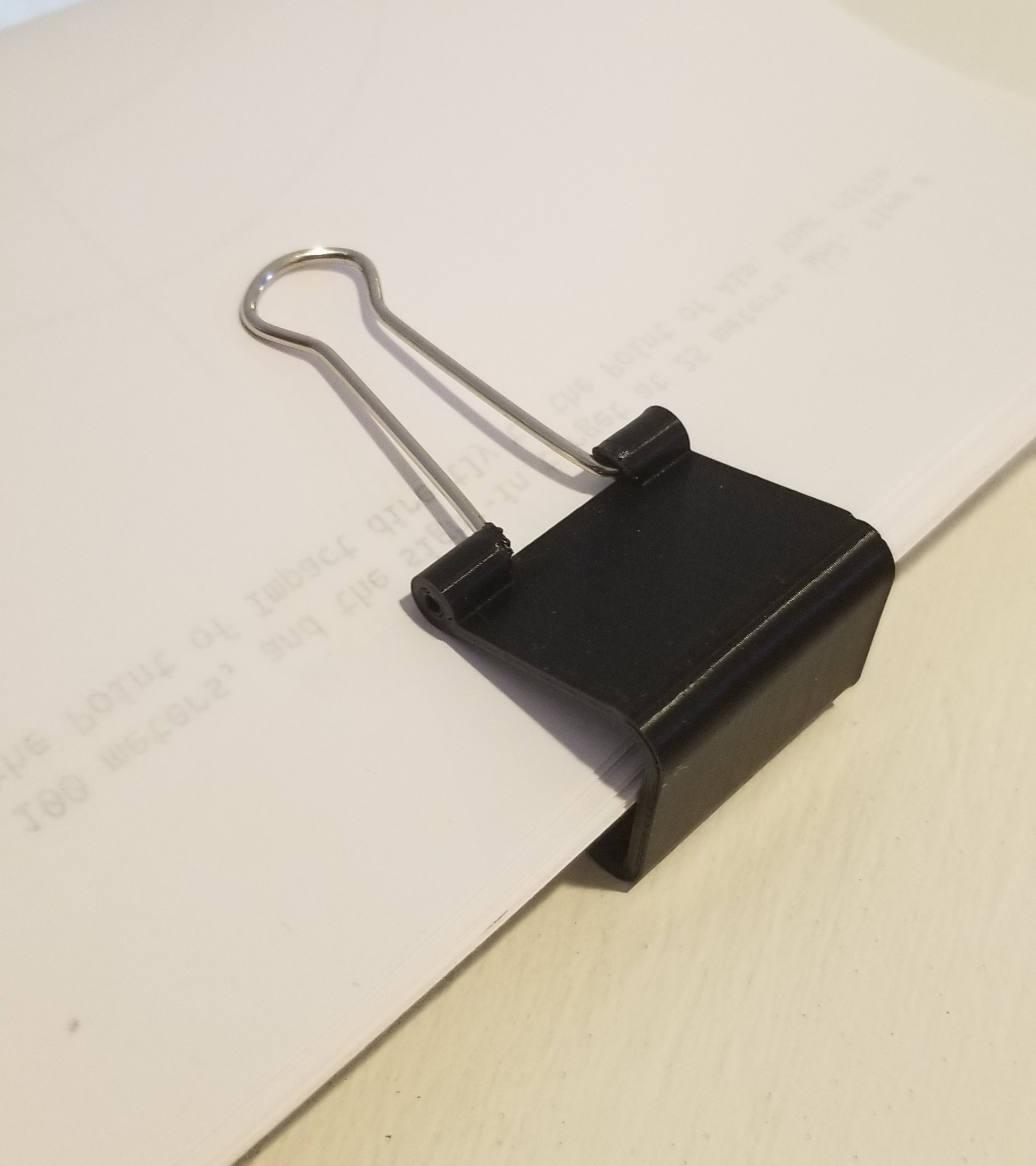 Paper Binder Clip by 𝘾𝙖𝙙𝙑𝙞𝙥𝙚𝙧 | Download free STL model | Printables.com