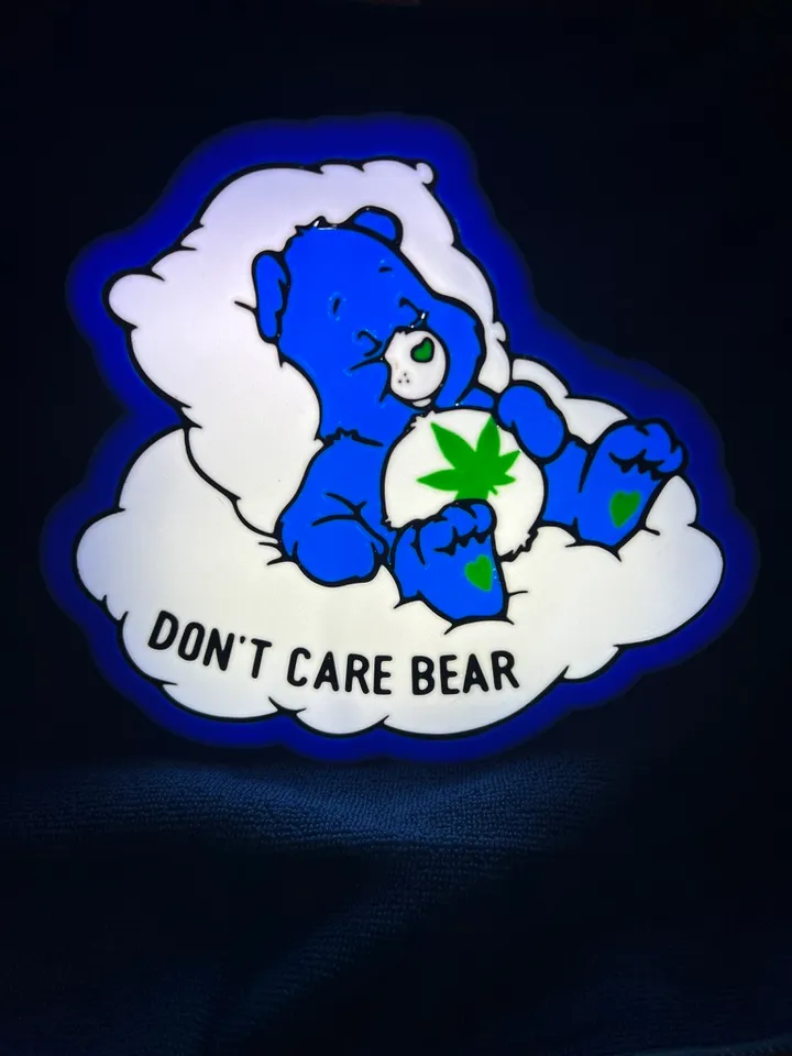 Don't Care Bear Led Light by Fwlogue | Download free STL model ...