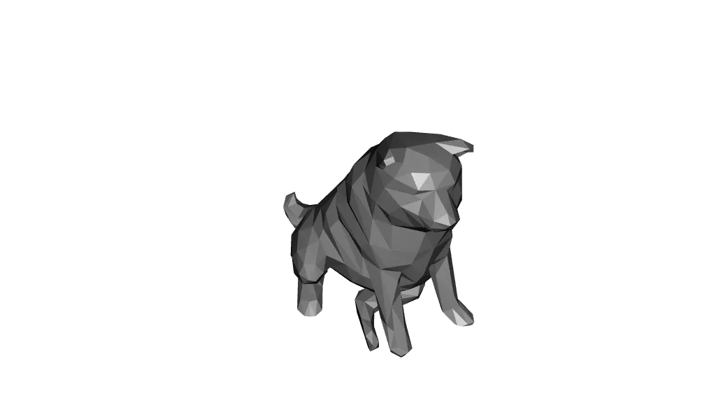 Balltze (Cheems) low poly by ThreeD Doc | Download free STL model ...