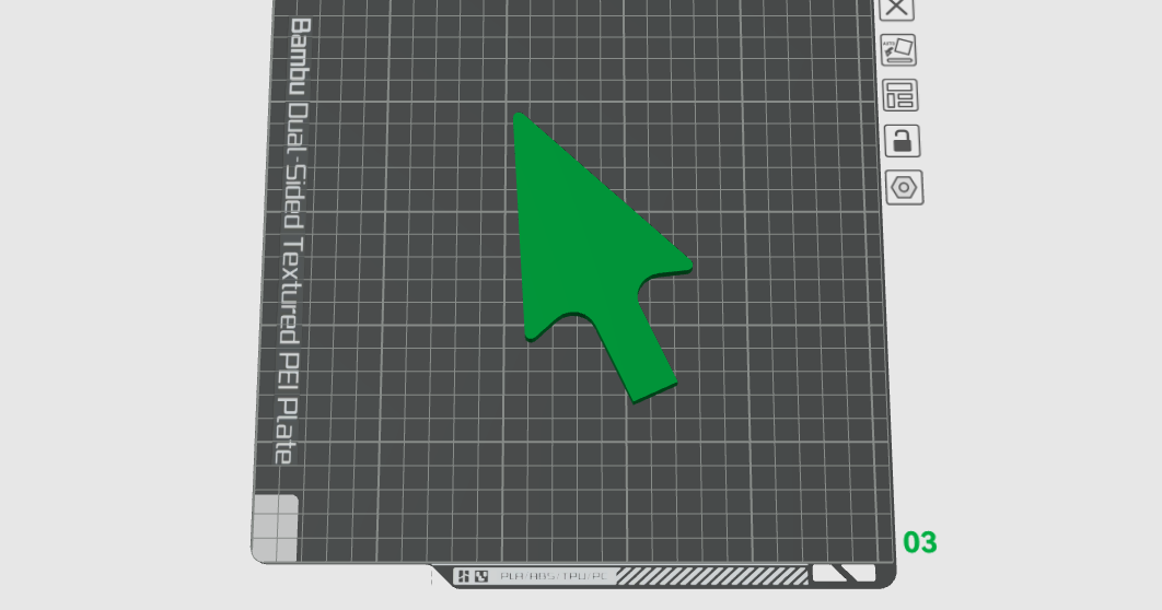 Low Poly Windows Cursor by Cannon Brugman | Download free STL model ...