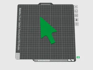 Low Poly Windows Cursor by Cannon Brugman | Download free STL model ...