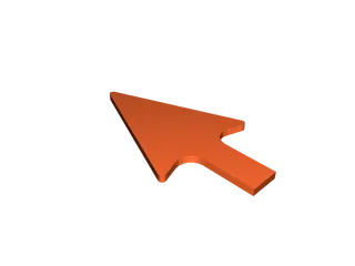 Low Poly Windows Cursor by Cannon Brugman | Download free STL model ...