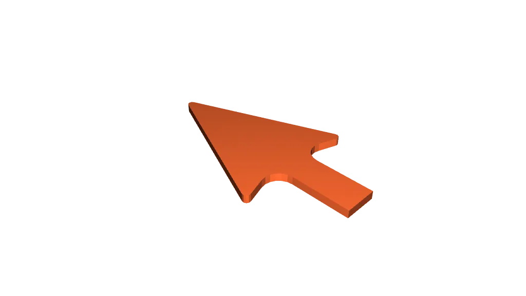 Low Poly Windows Cursor by Cannon Brugman | Download free STL model ...