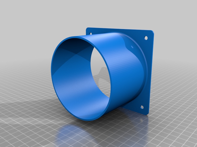 Portable extractor fan and ducting by GreatOldOne | Download free STL ...