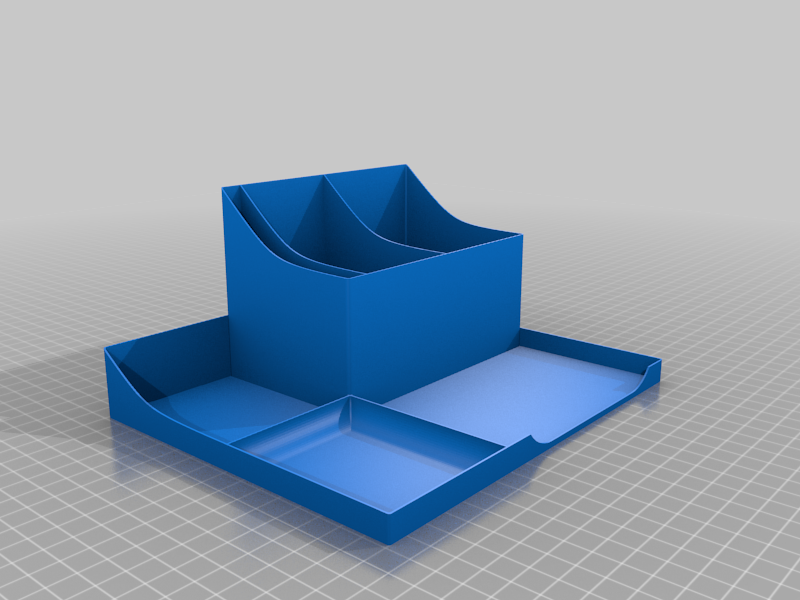 Desk tidy organiser Organizer - sticky notes, business cards pen pot ...