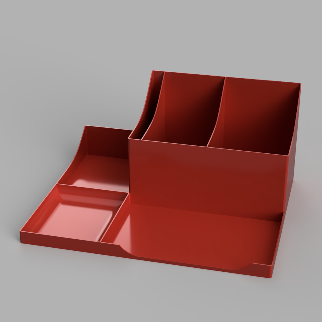 Desk tidy organiser Organizer - sticky notes, business cards pen pot ...