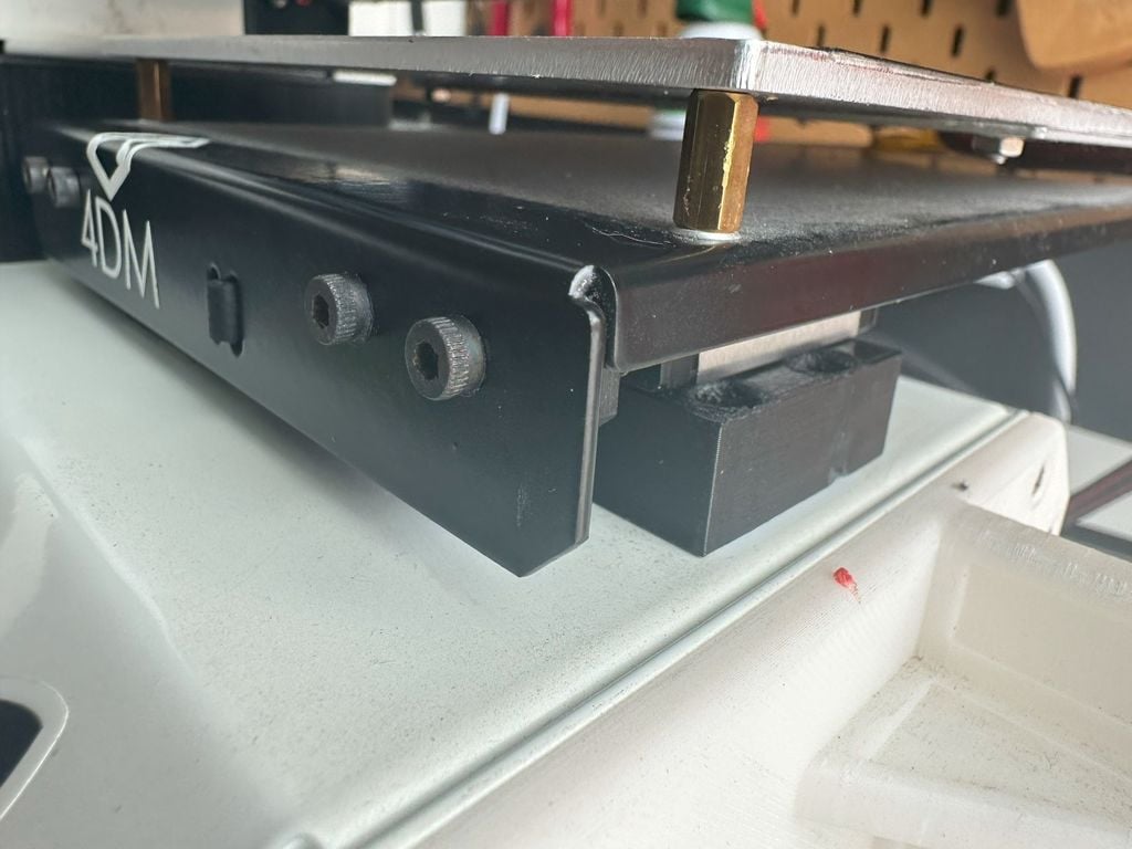 Monoprice Select Mini Y-Axis Linear Rail Mount + 4DM Bed Extension MGN9 ...