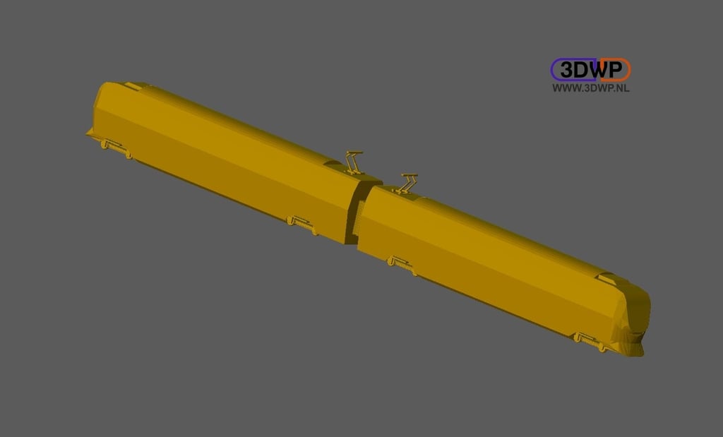 Dutch Train (NS Trein) 1 to 500 by 3DWP | Download free STL model ...
