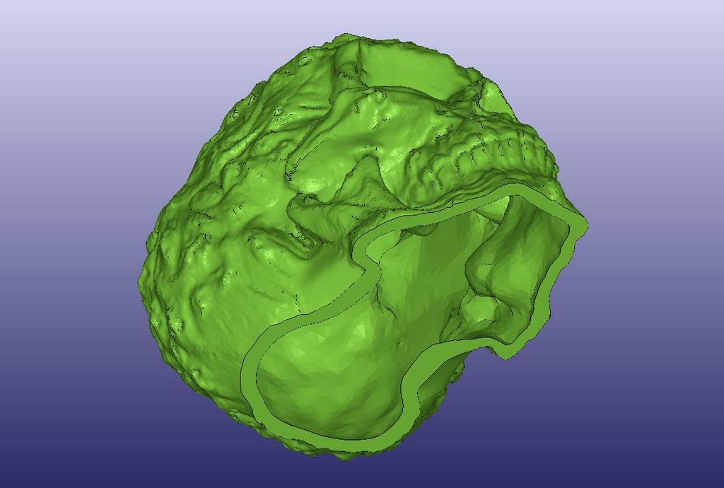 Spook Skull 3D Scan (Hollow) by 3DWP | Download free STL model ...