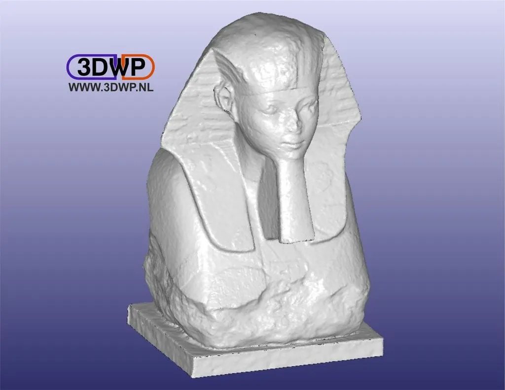 Sphinx Of Hatshepsut 3D Scan by 3DWP | Download free STL model ...