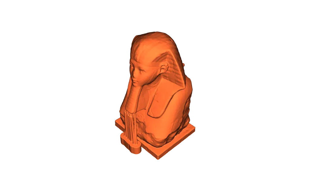 Sphinx Of Hatshepsut 3D Scan by 3DWP | Download free STL model ...