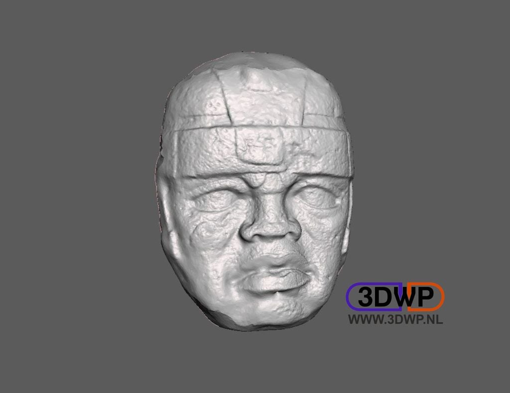 Olmec Head Wall Hanger by 3DWP | Download free STL model | Printables.com