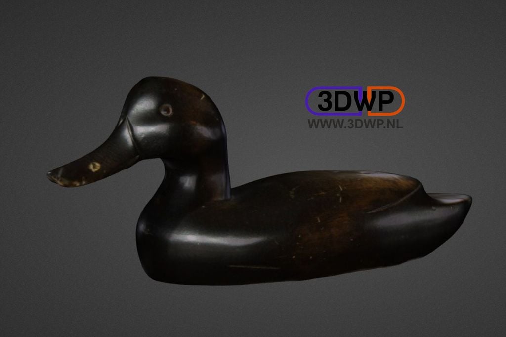 Vintage Duck Decoy 3D Scan by 3DWP | Download free STL model ...