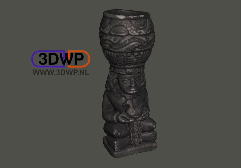 Aztec Sculpture (Statue 3D Scan) by 3DWP | Download free STL model ...