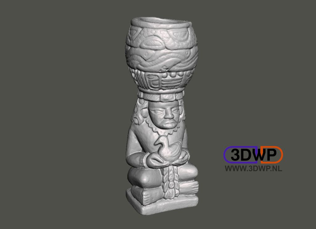 Aztec Sculpture (Statue 3D Scan) by 3DWP | Download free STL model ...