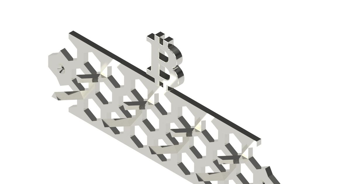 Bitcoin_key holder by JAKU | Download free STL model | Printables.com