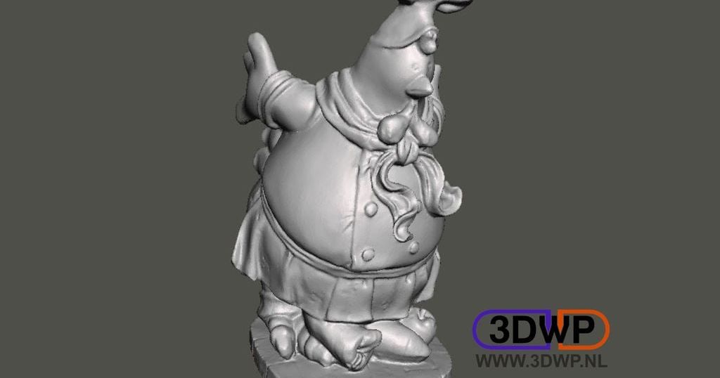 Chicken Figurine (Statue 3D Scan) by 3DWP | Download free STL model ...
