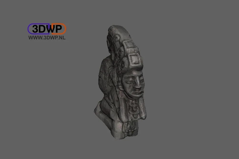 Mayan Sculpture (Statue 3D Scan) by 3DWP | Download free STL model ...