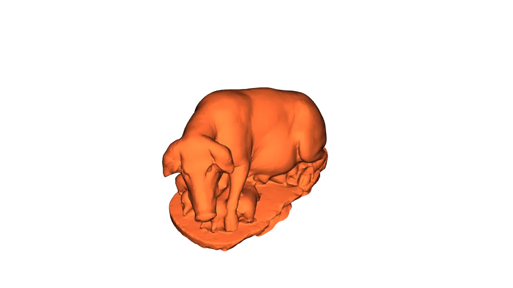 The Laurentian Sow (Roman Statue 3D Scan) by 3DWP | Download free STL ...
