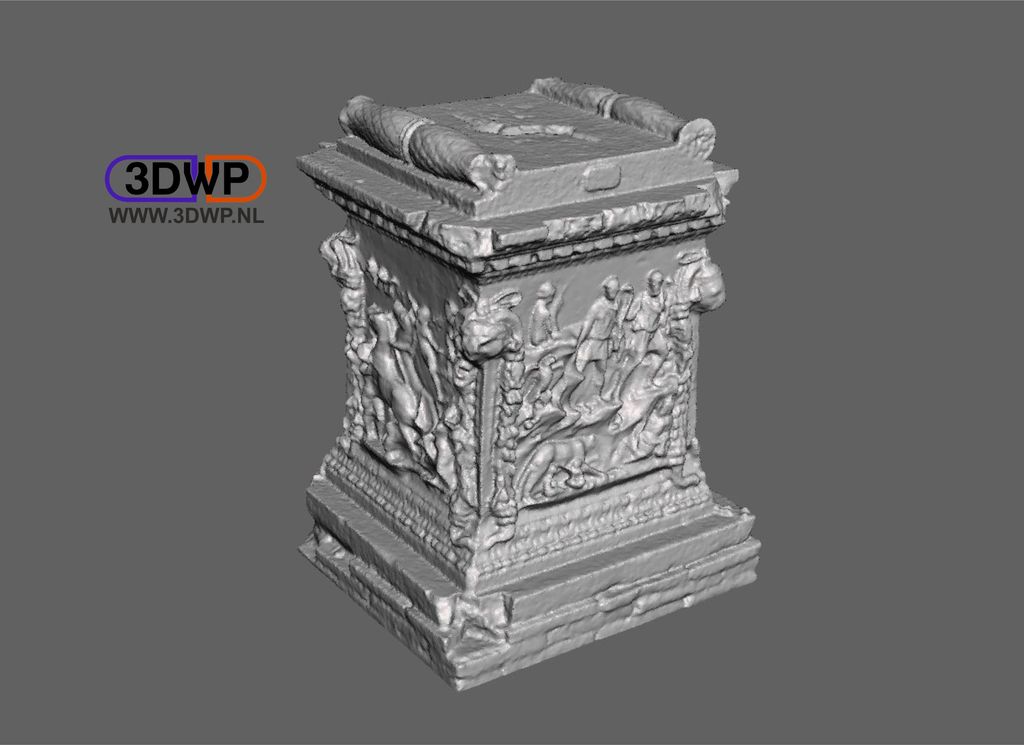 Roman Marble Plinth 3D Scan by 3DWP | Download free STL model ...