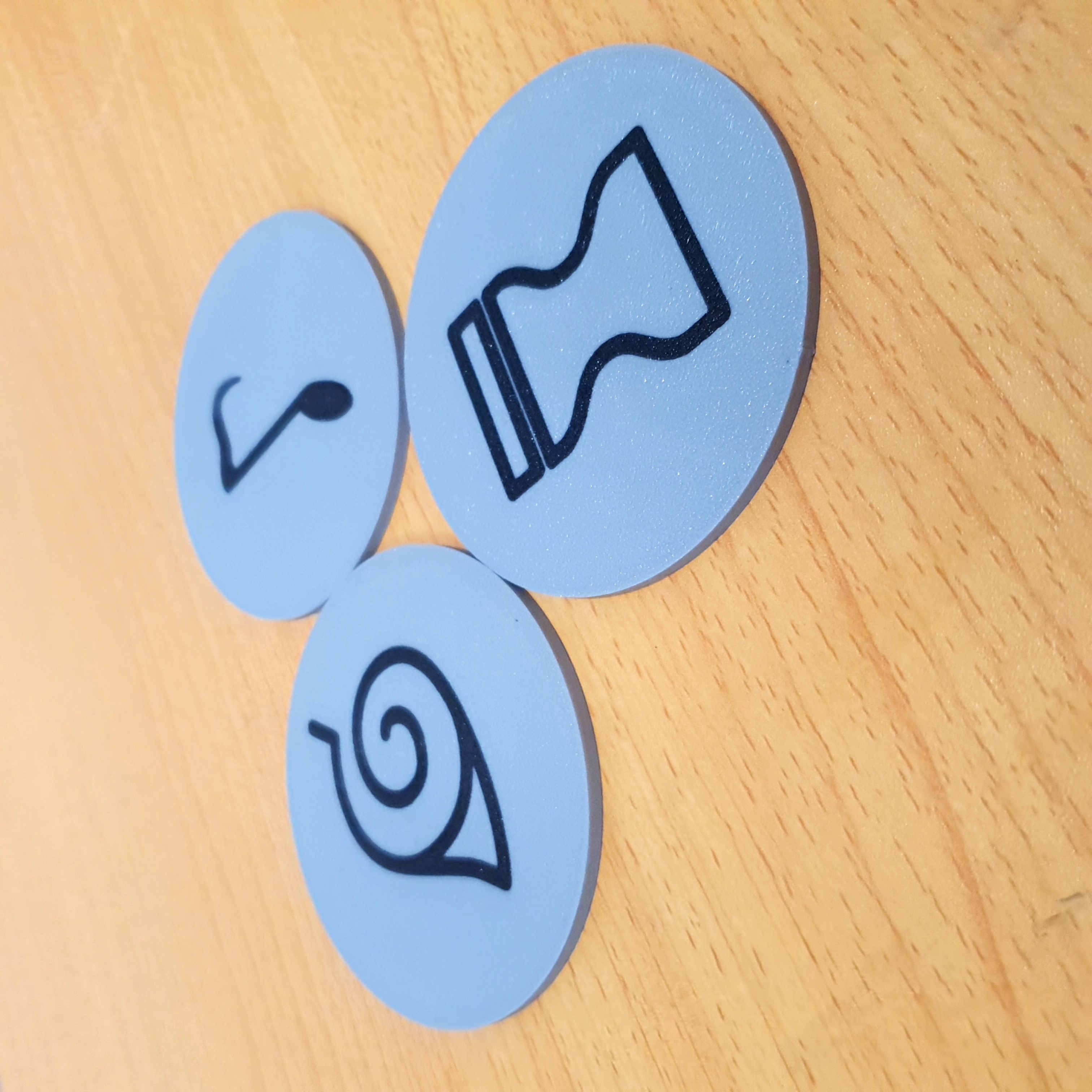 Coasters - Naruto villages by LR CUSTOMS | Download free STL model ...