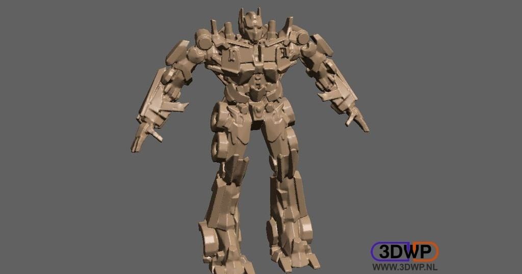 Transformers Optimus Prime (Solid Model) by 3DWP | Download free STL ...