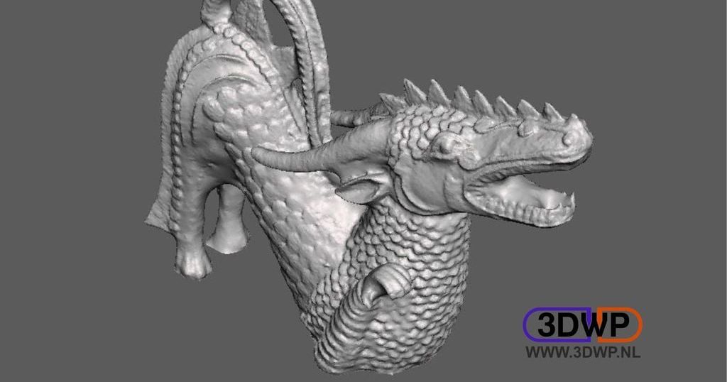 Dragon Sculpture 3D Scan by 3DWP | Download free STL model | Printables.com