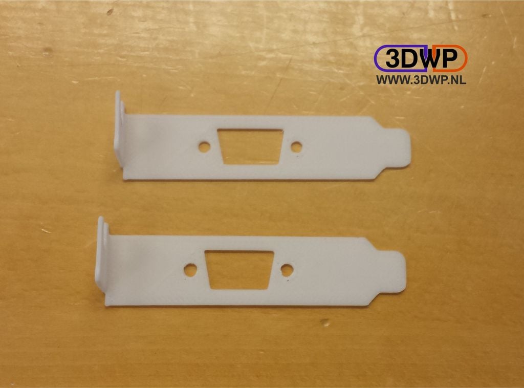 Low Profile PCI Slot Cover (VGA) by 3DWP | Download free STL model ...