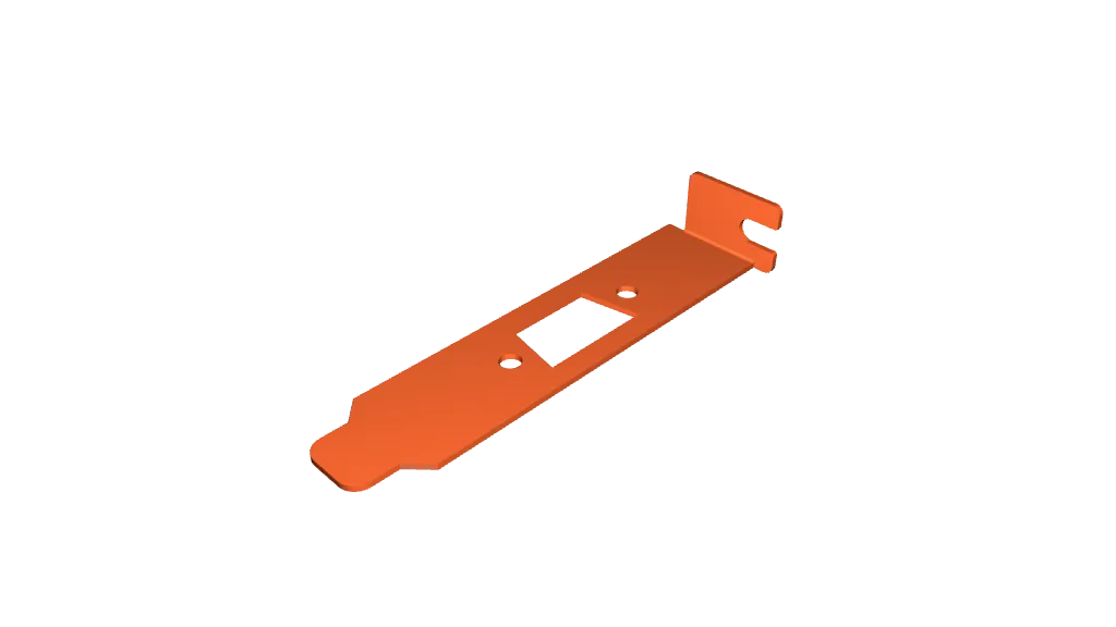 Low Profile PCI Slot Cover (VGA) by 3DWP | Download free STL model ...