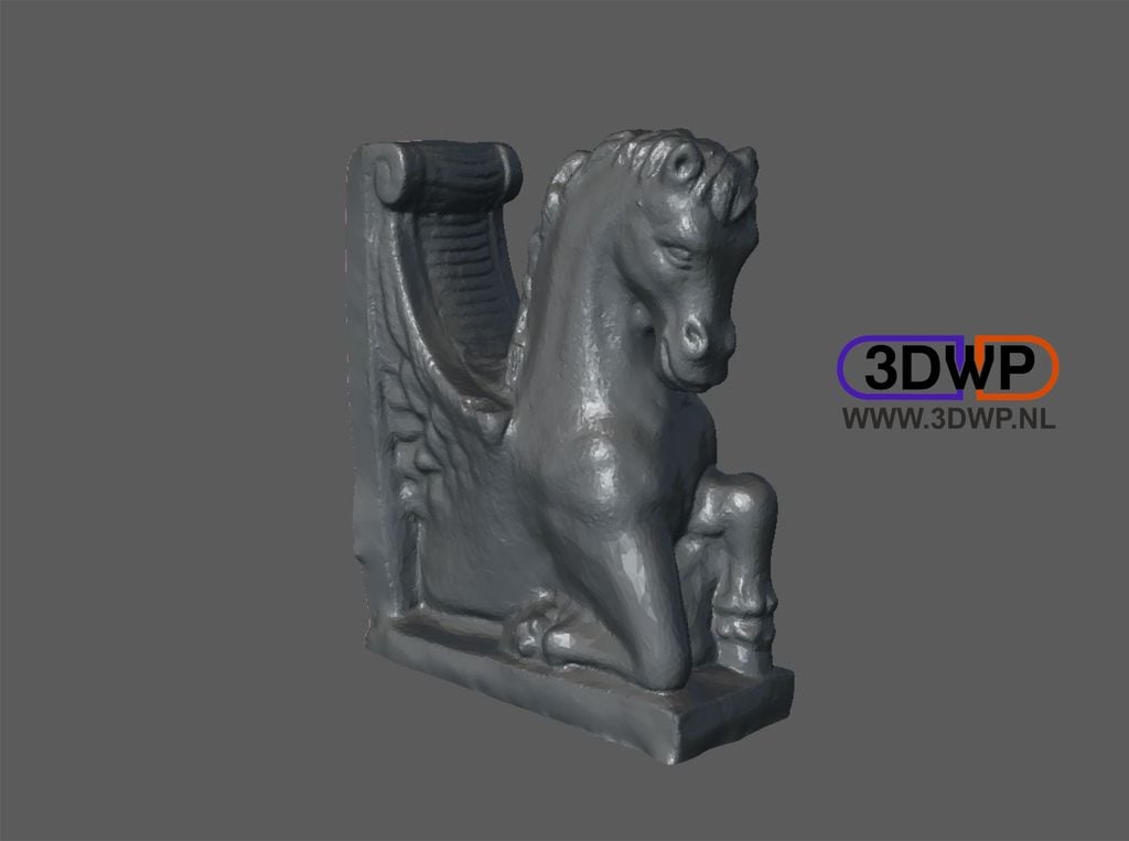 Horse Statue 3D Scan (Pegasus) by 3DWP | Download free STL model ...