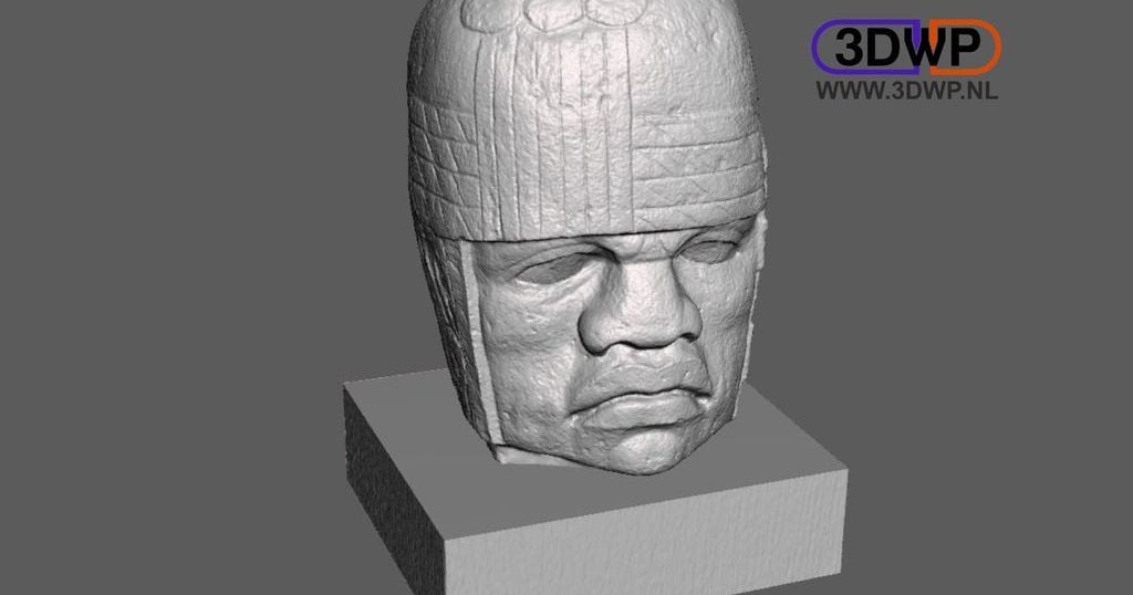 Olmec Head 3D Scan by 3DWP | Download free STL model | Printables.com